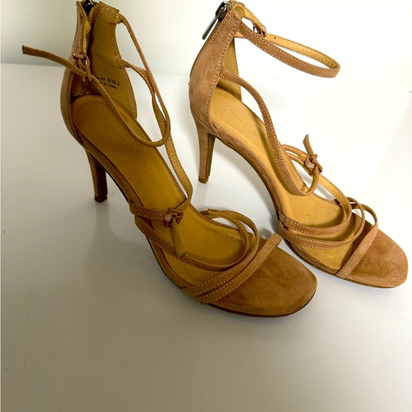 Chinese Laundry | Shoes | Chinese Laundry Nude Stiletto Heels Zipper ...